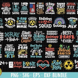 X Ray Tech Png Rad Tech Svg X Ray Tech Png Bundle Sublimination Free ...