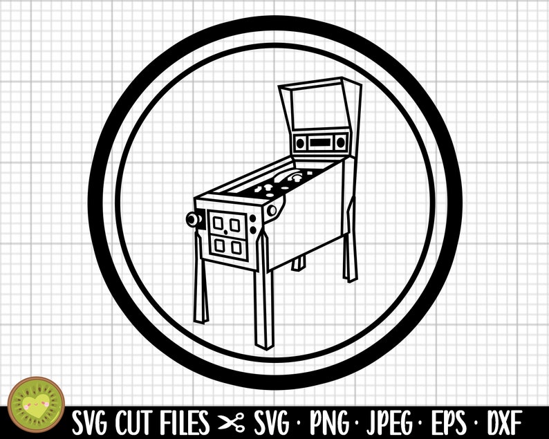 Pinball Svg Cricut Cut File - Etsy
