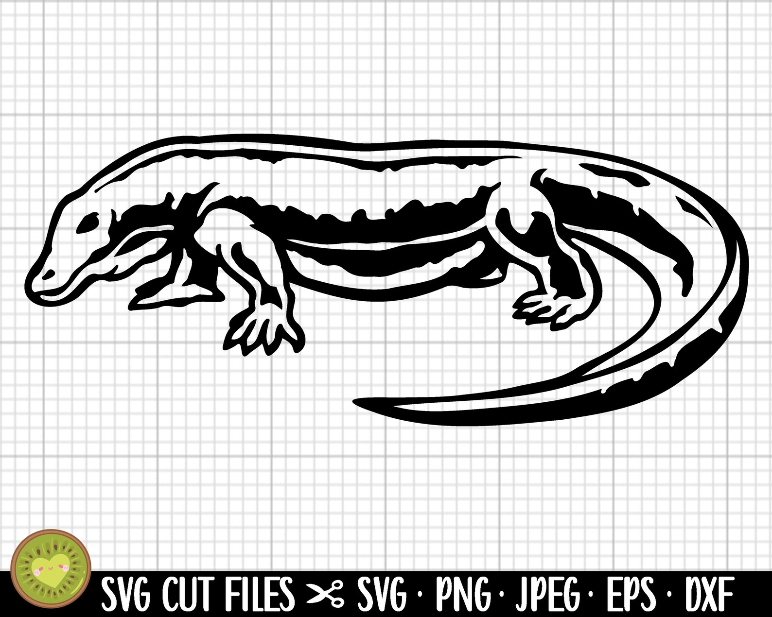 Komodo Dragon Svg Komodo Dragon Png Komodo Dragon Clipart - Etsy