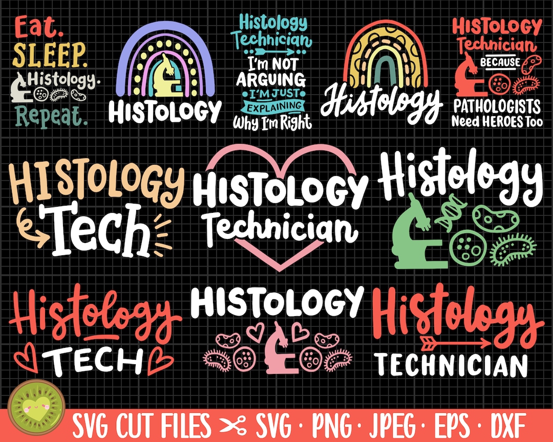 Histology Tech Png Histology Tech Shirt Design Bundle Sublimination ...