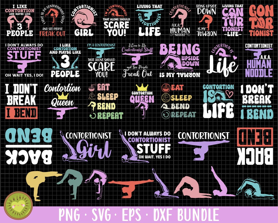 Contortionist Png Contortionist Svg Contortionist Png Bundle ...