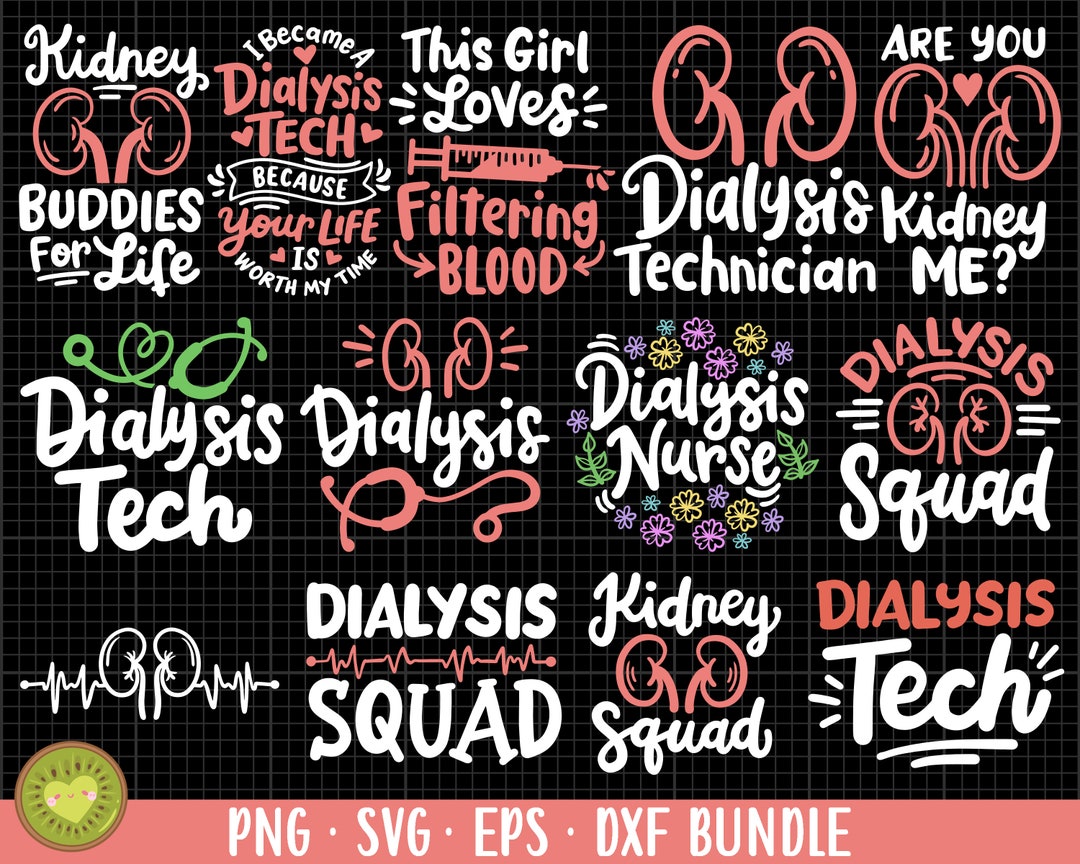 Dialysis Nurse Png Shirt Design Dialysis Tech Png Dialysis Technician ...