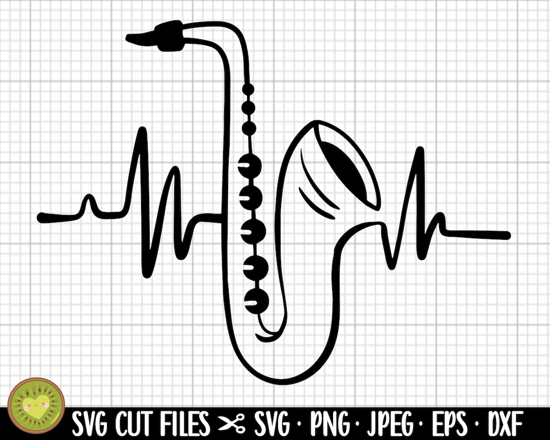 Saxophone Svg Png Saxophone Player Svg Png - Etsy