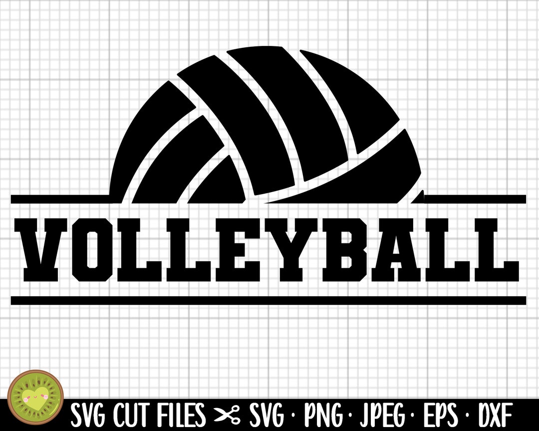 Volleyball Svg Png Vector - Etsy