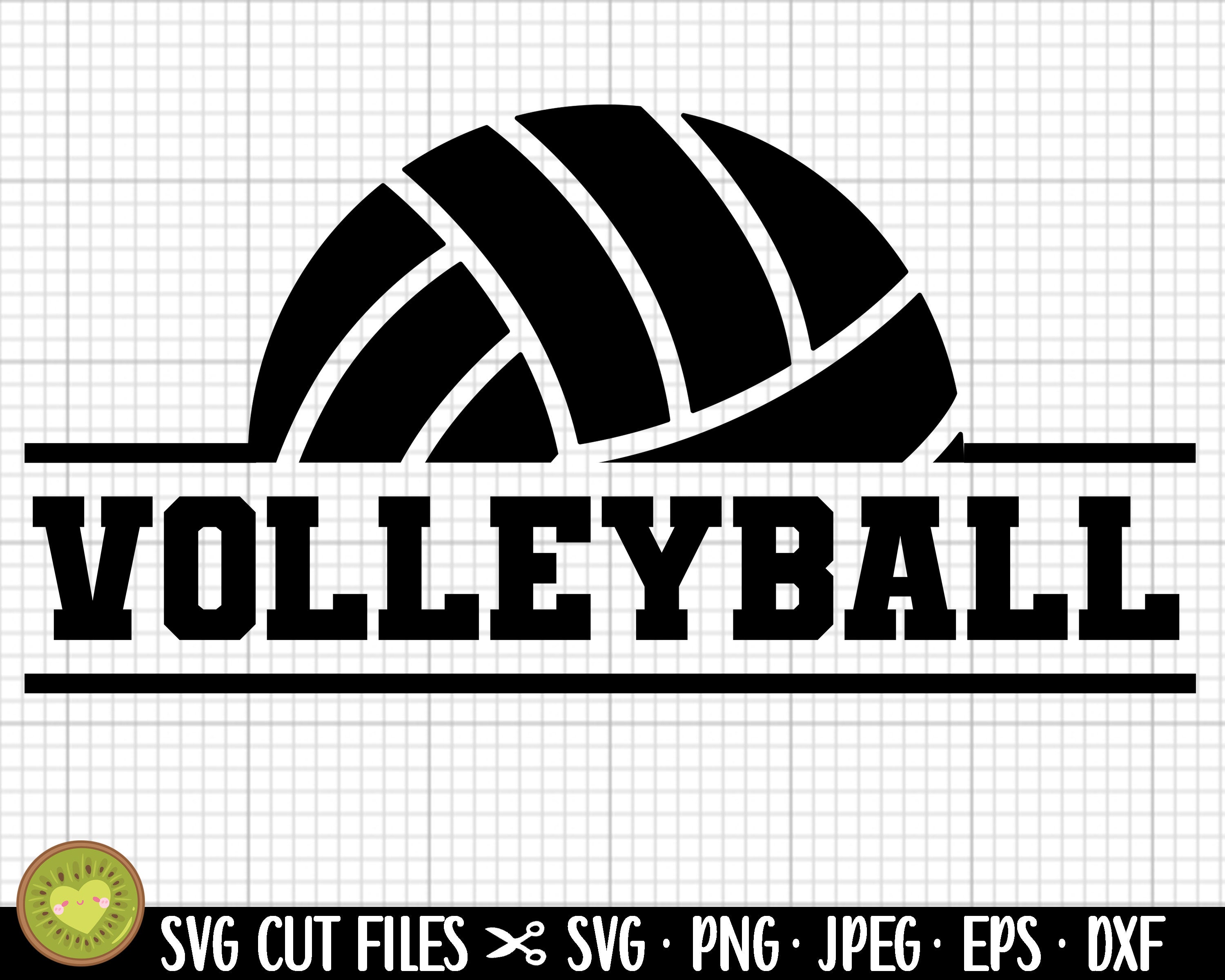 Volleyball Svg Png Vector - Etsy
