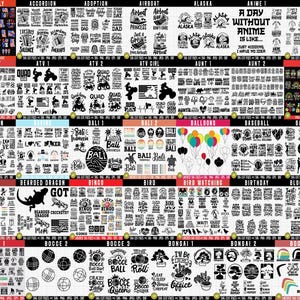 Layered SVG Bundle Cricut Cut File PNG Sublimination Bundle Whole Shop ...