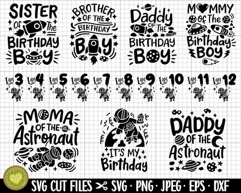 Outta Space Birthday Svg Bundle Outta Space Birthday Png Bundle Space ...