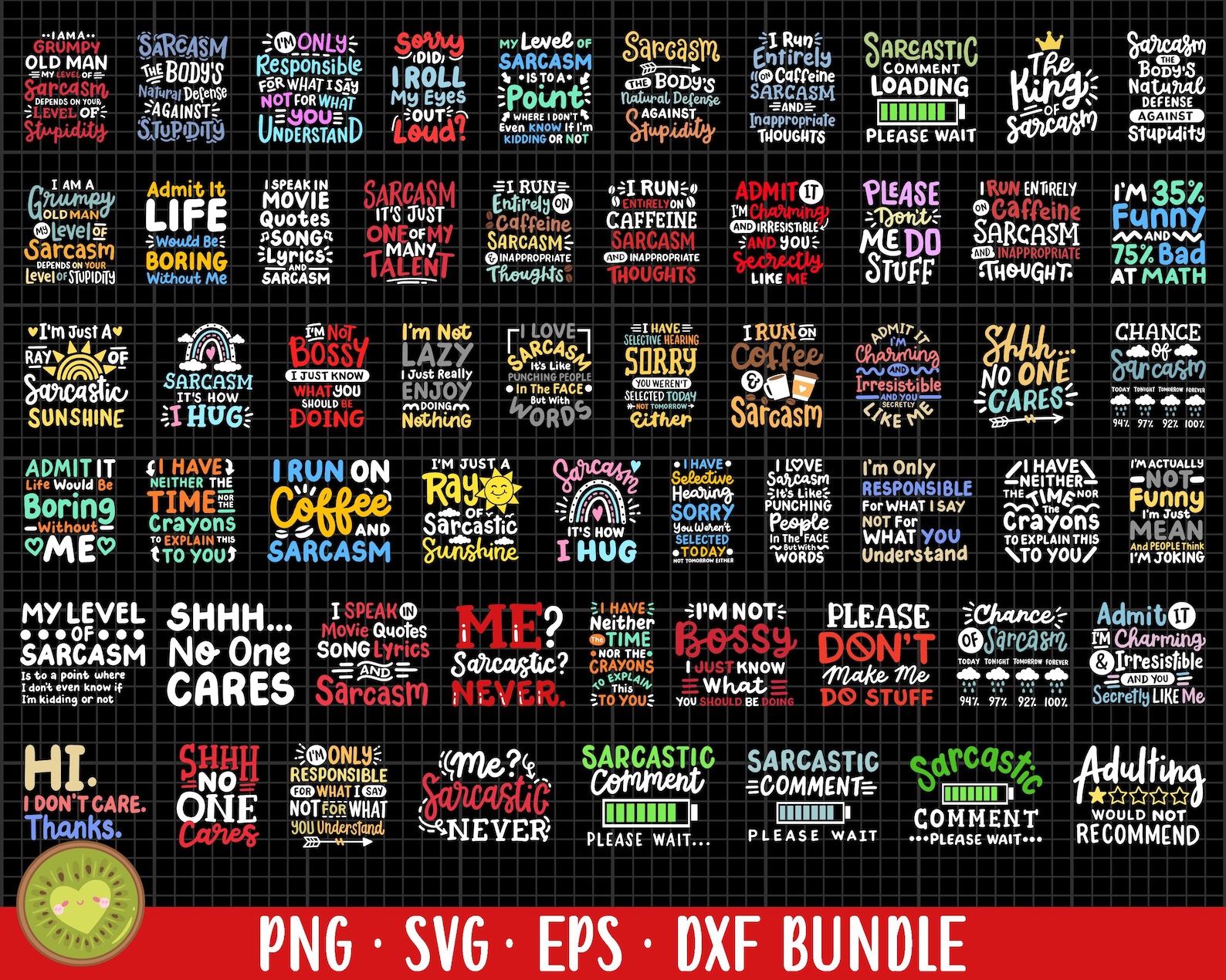 Sarcasm Png Sarcasm Svg Sarcasm Png Bundle Sublimination Free ...