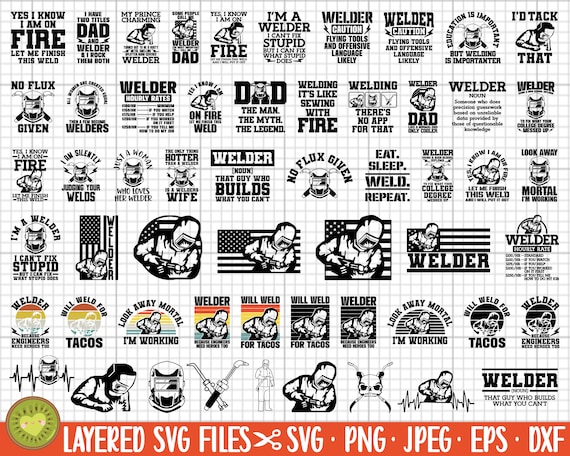 Welder Svg Bundle Welder Png Bundle Welder Svg for Cricut - Etsy Australia