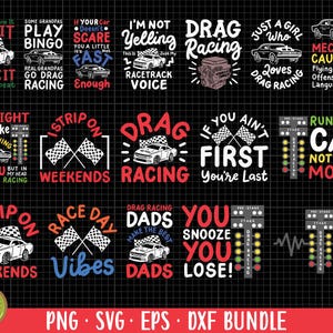 Drag Racing Png Drag Racing Svg Drag Racing Png Bundle Sublimination ...