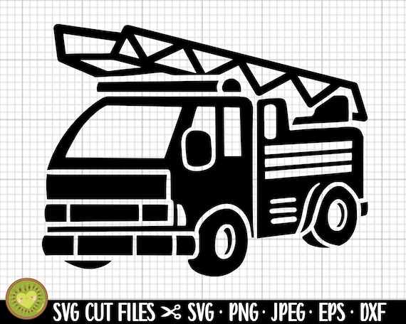 Fire Truck Svg Fire Truck Png Fire Truck Cut File Cricut | Etsy