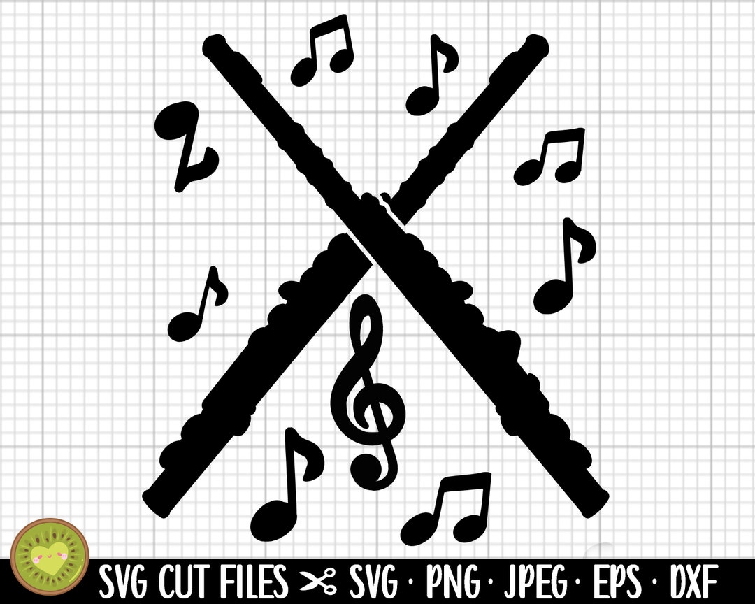 Flute Svg - Etsy