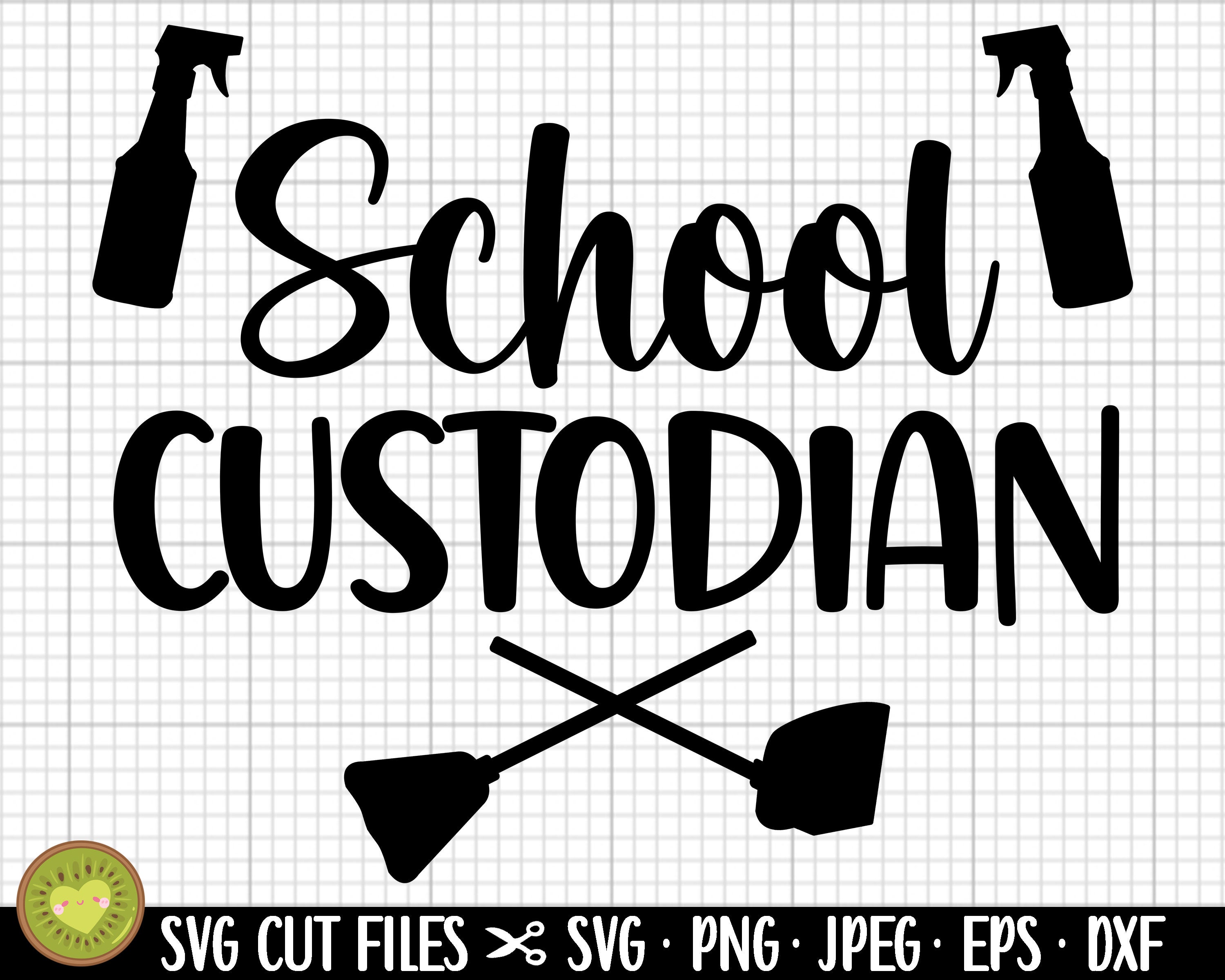 Custodian Svg Custodian Png Janitor Svg Janitor Png Cut File Cricut ...
