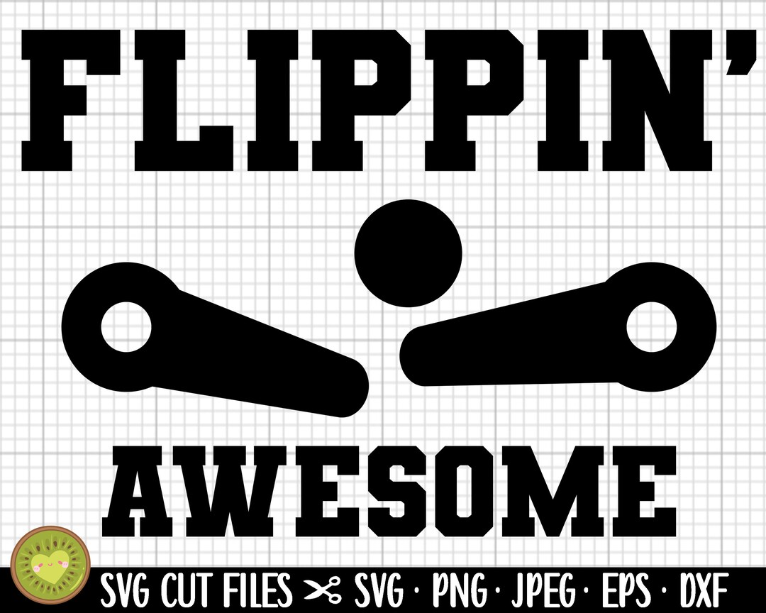 Pinball Svg Png Eps Dxf Jpeg - Etsy