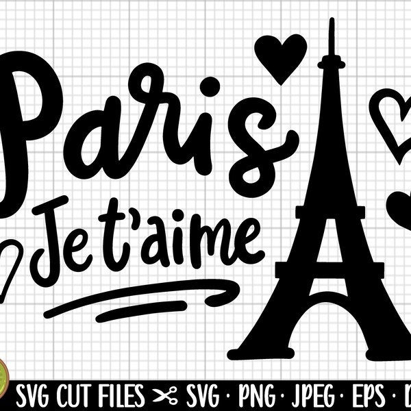 Paris Svg - Etsy