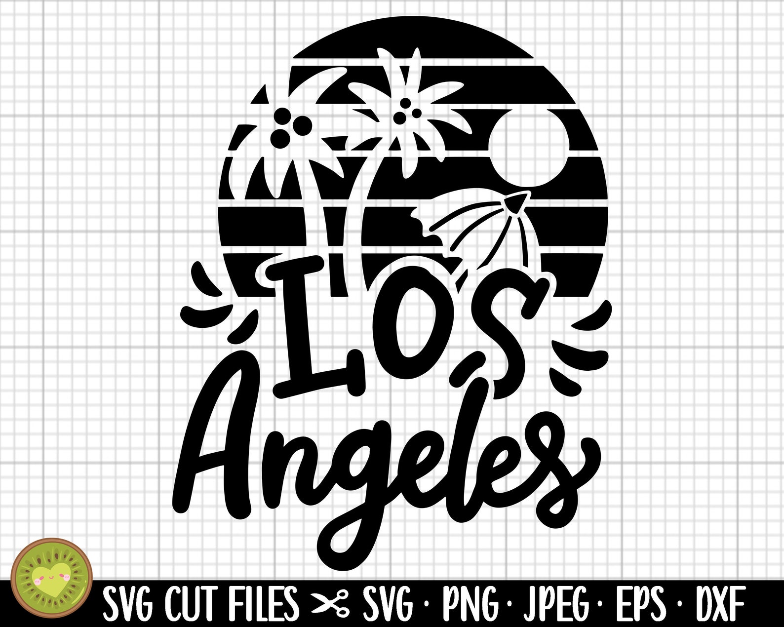 Los Angeles Svg Los Angeles Png Los Angeles Svg Cricut Los - Etsy