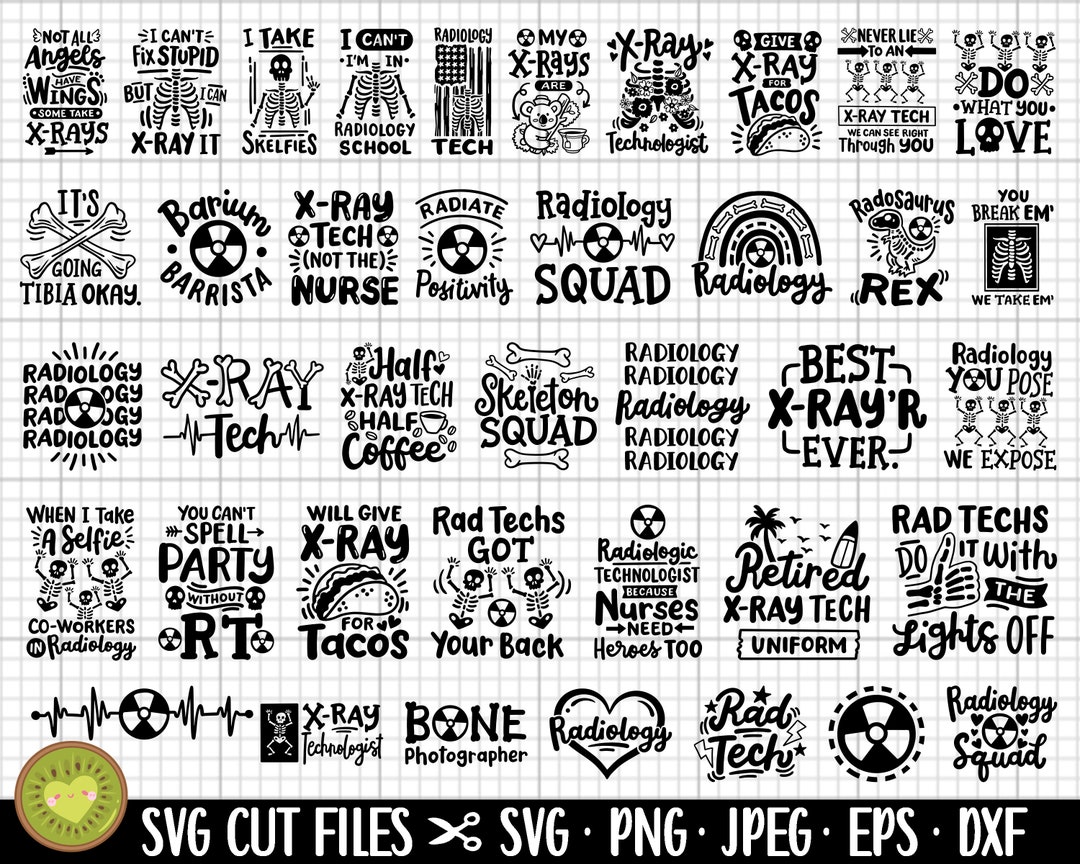 X Ray Tech Svg X Ray Technician Svg Png Radiology Svg Png Eps Dxf Jpg ...