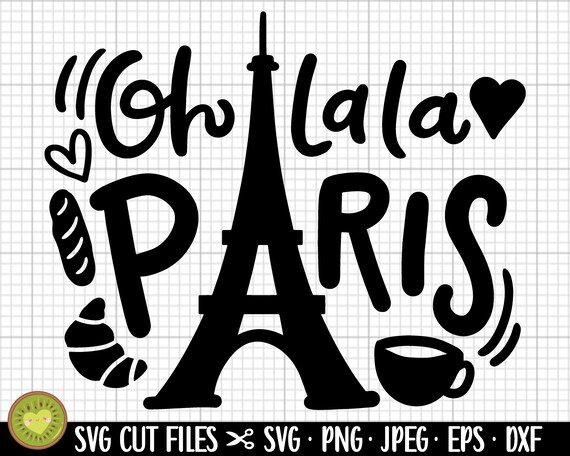 Paris Svg Paris Png - Etsy