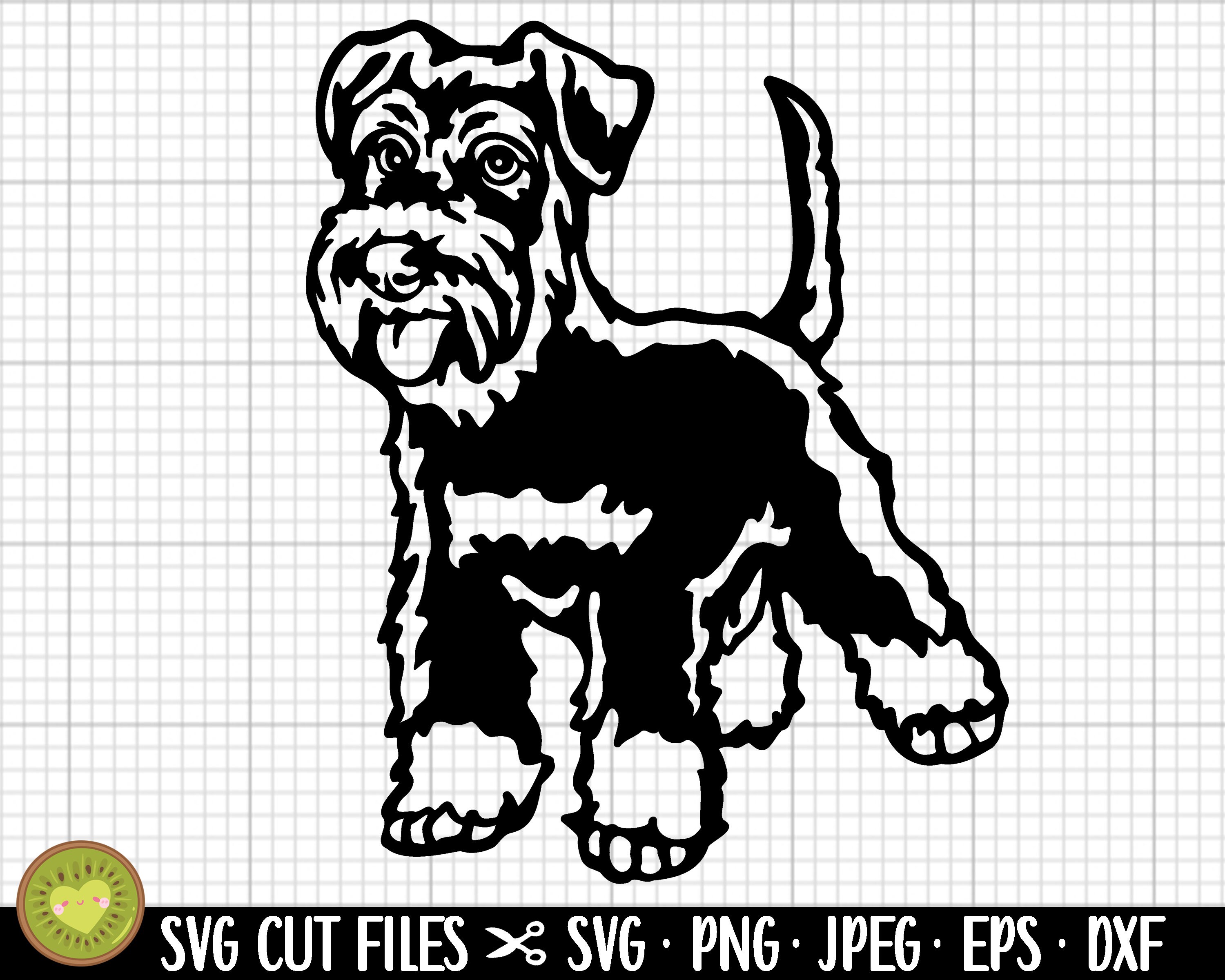Schnauzer Svg - Etsy