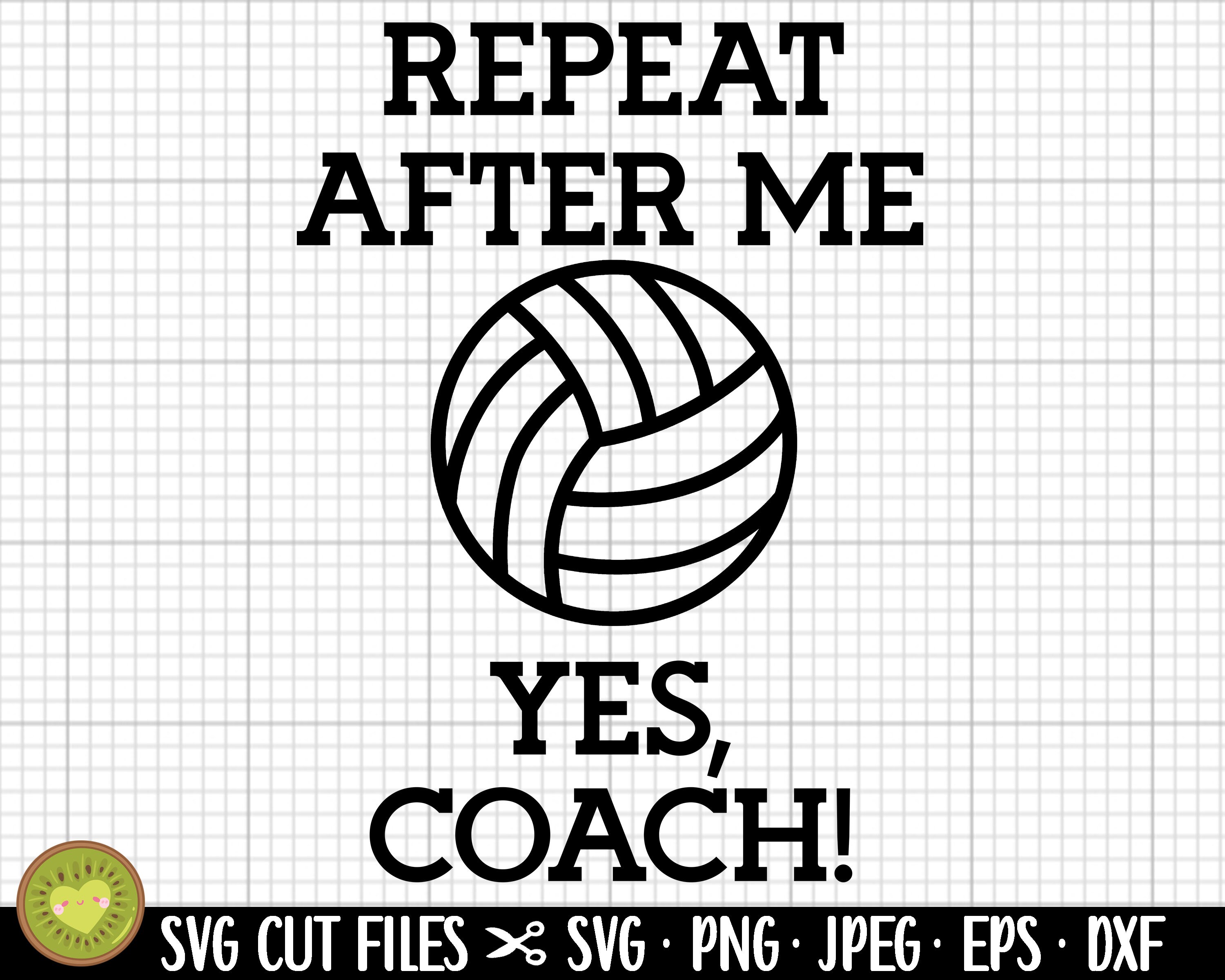 Volleyball Coach Svg Volleyball Png Volleyball Svg Cricut Cut File ...