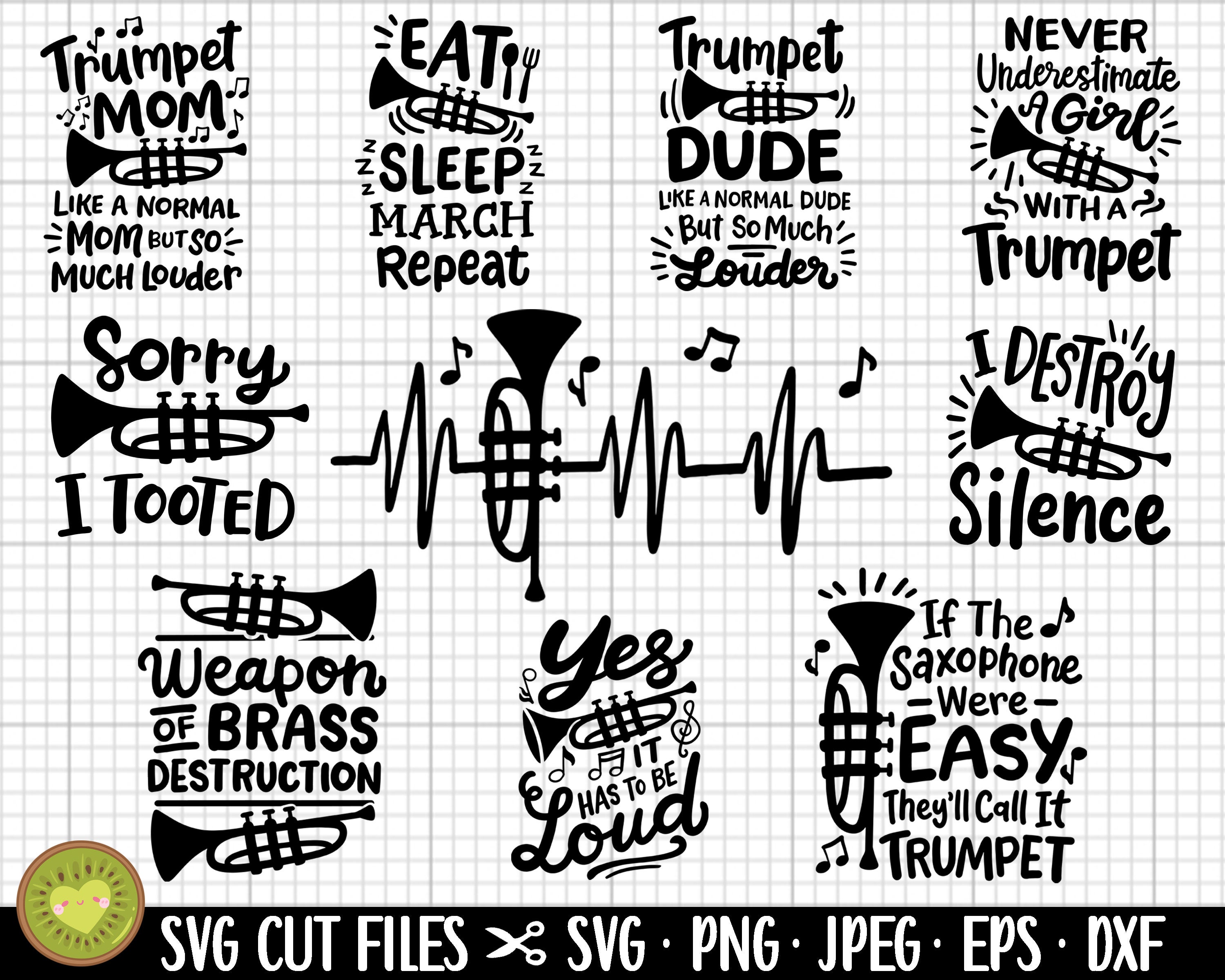 Trumpet Svg Bundle Trumpet Png Bundle Trumpet Svg Bundle Cricut Shirt ...