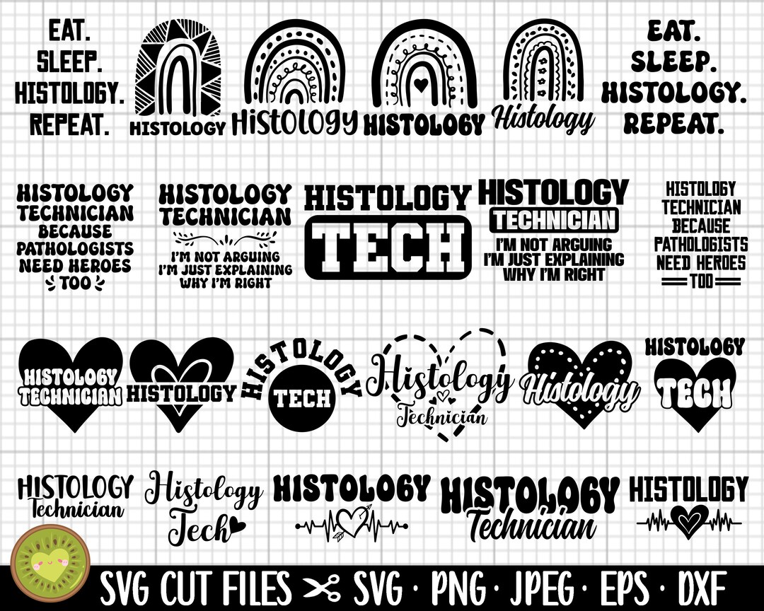 Histology Svg Bundle Cricut Histology Png Bundle Histologist Shirt ...