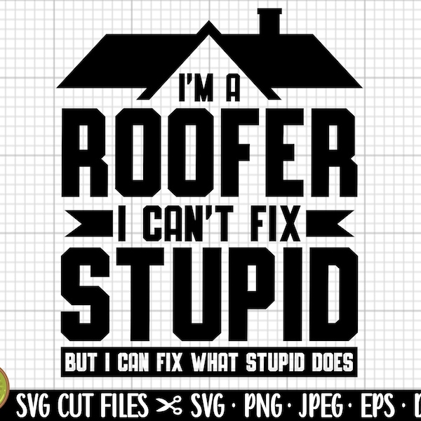 Roofing Svg - Etsy