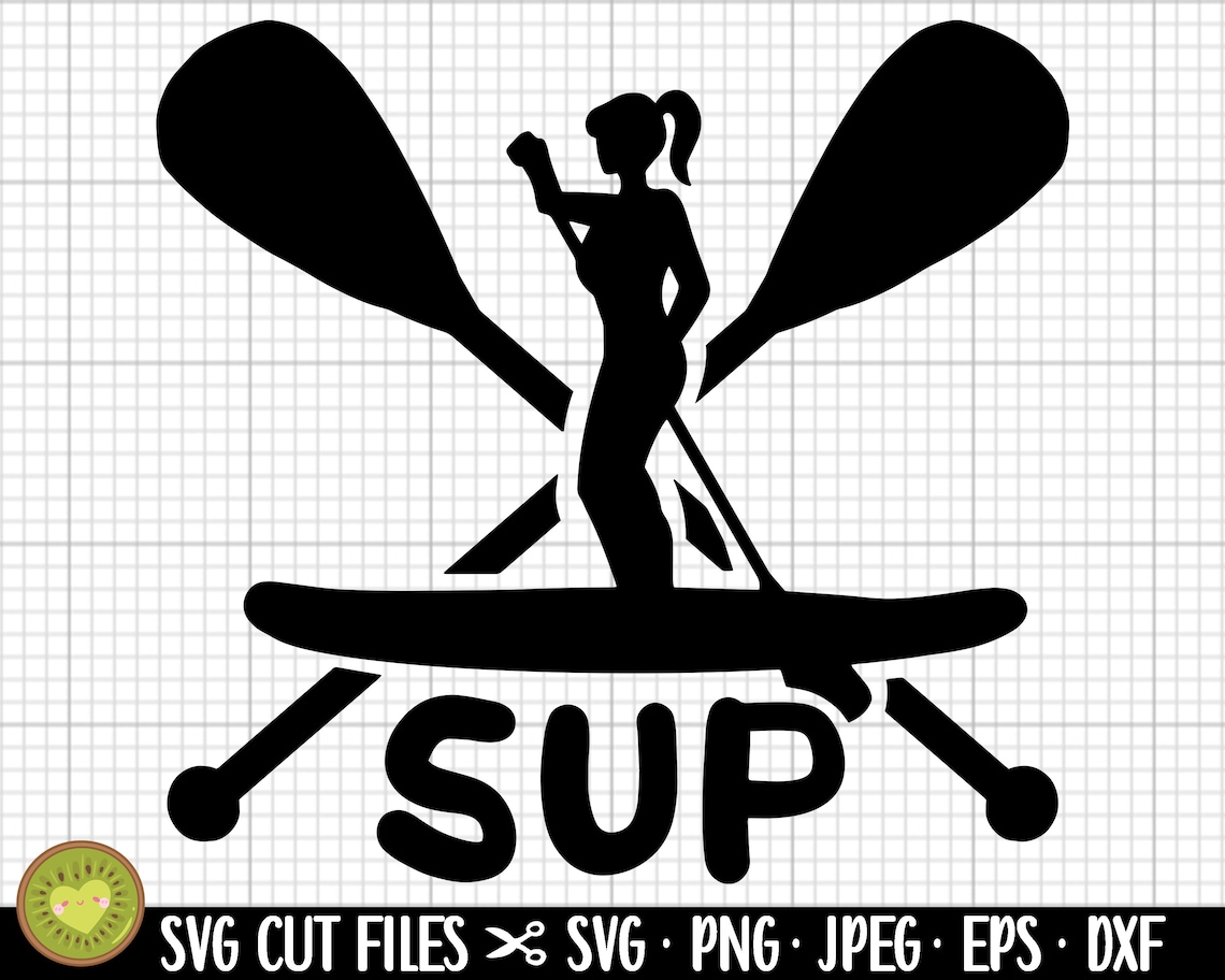 Sup Svg, Sup Png, Stand up Paddling Svg - Etsy Israel
