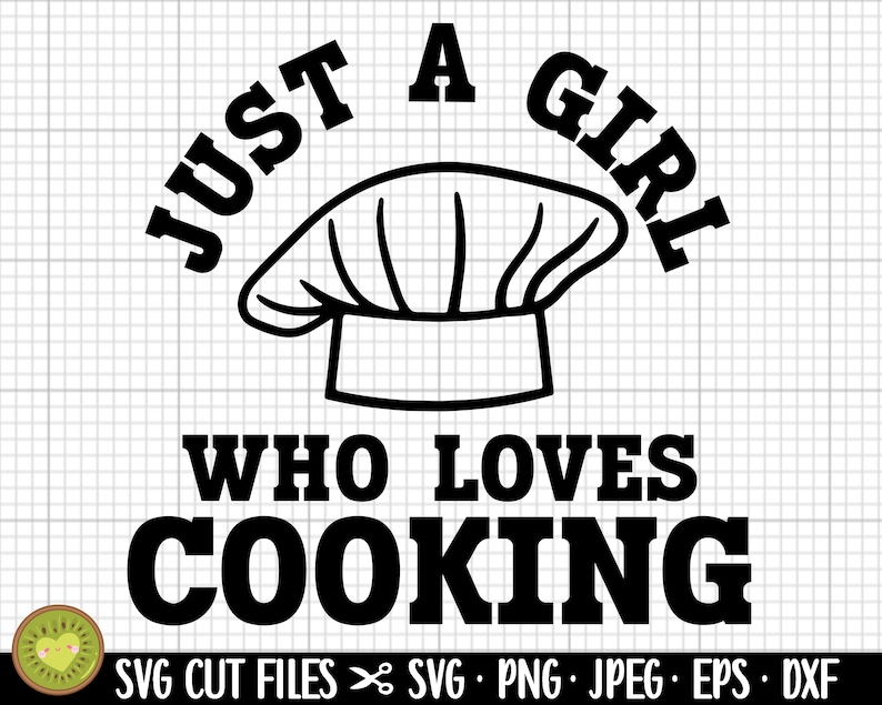 Chef Girl Chef Woman Svg Png Cut File Cricut Cook Svg Png Just a Girl ...