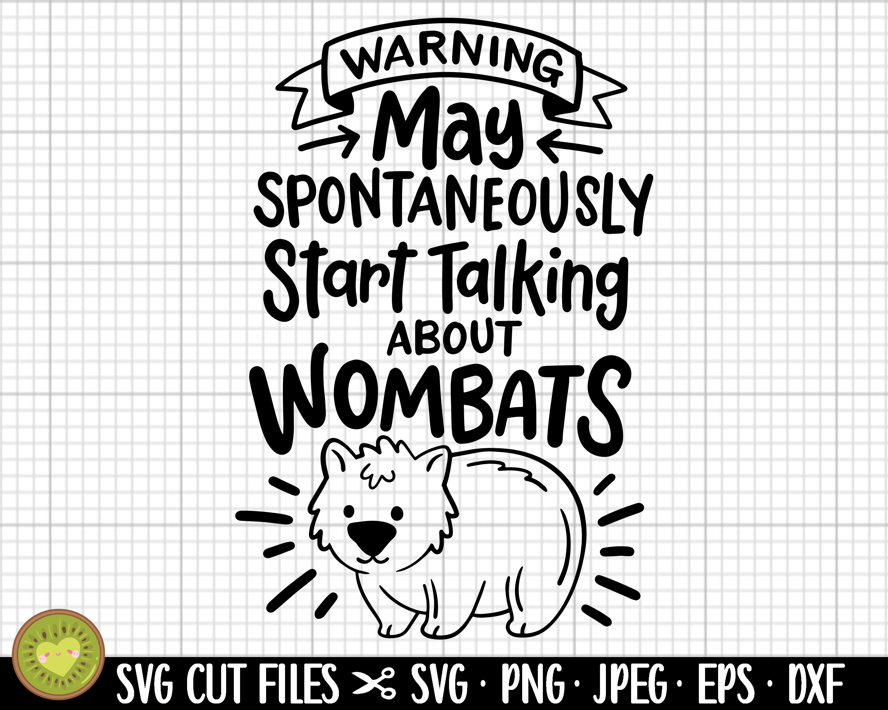 Wombat Svg Png Cut File Cricut Shirt Wombat Lover Owner - Etsy Australia