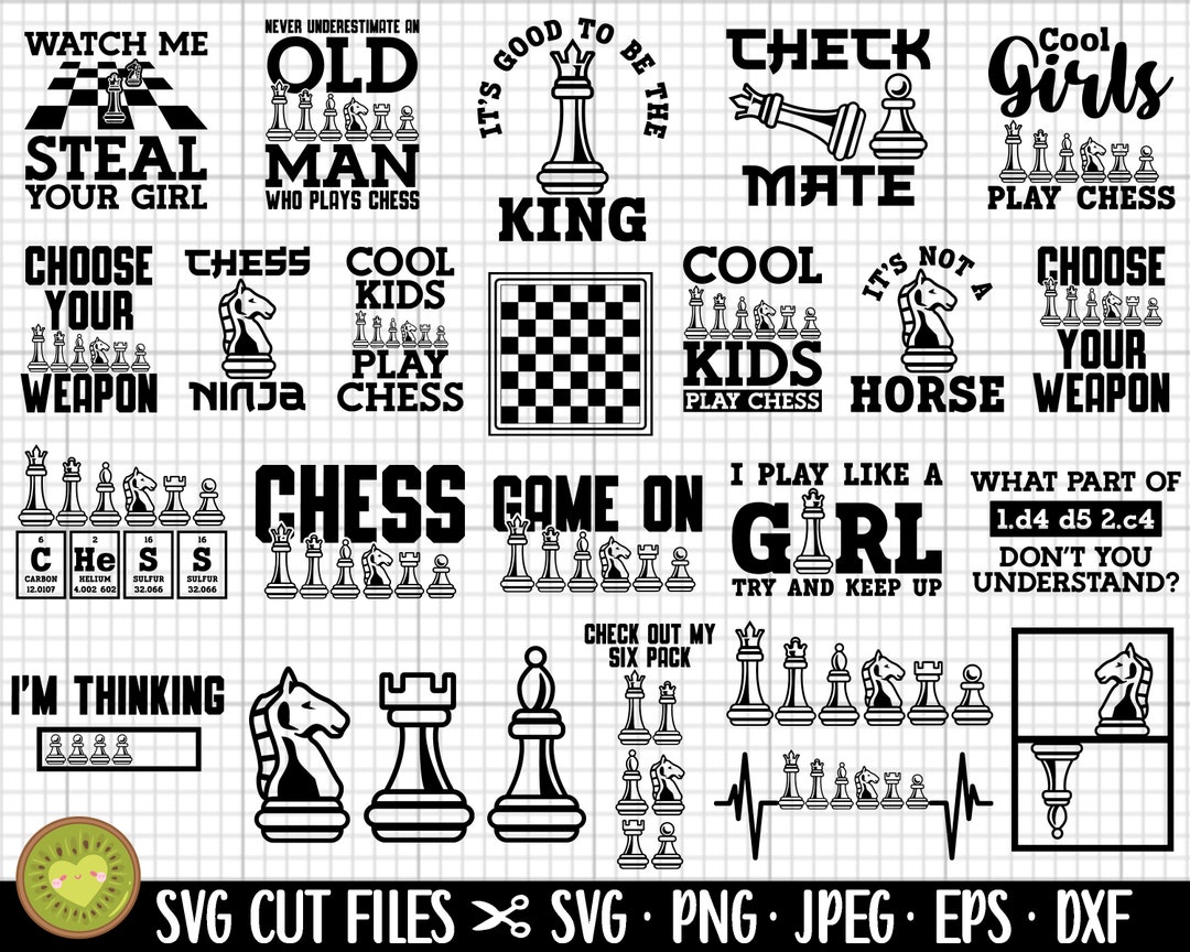 Chess Svg Cricut Chess Png Chess Svg Cricut Shirt Commercial Use Chess ...