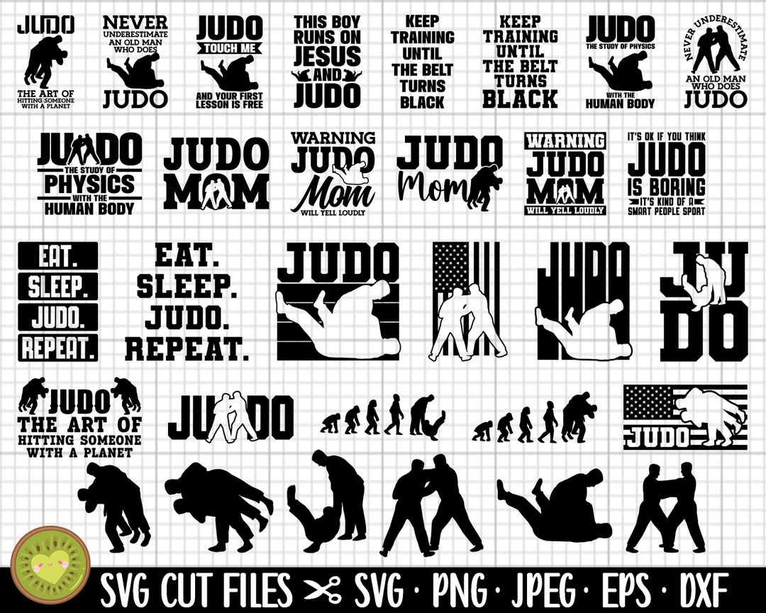 Judo Svg Bundle Cricut, Judo Png Bundle, Judo Svg Bundle Shirts, Judoka ...