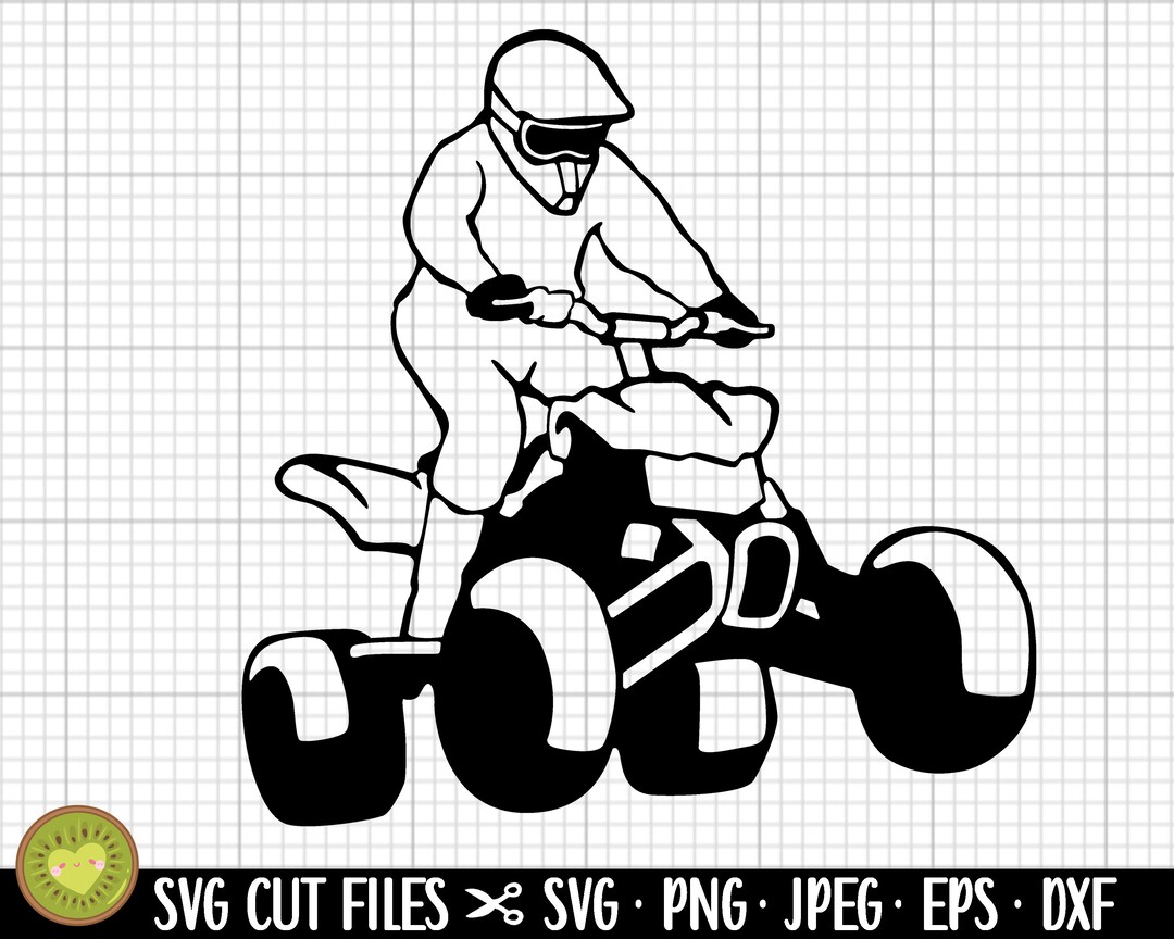 Quad svg png atv svg png quad svg para uso comercial cricut - Etsy España
