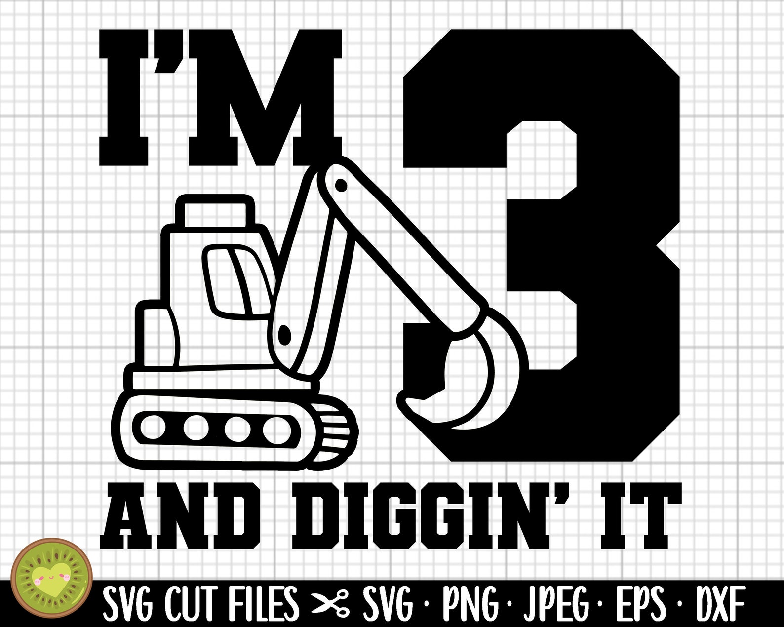 3rd Birthday Construction Theme Svg Cricut 3rd Birthday Construction ...