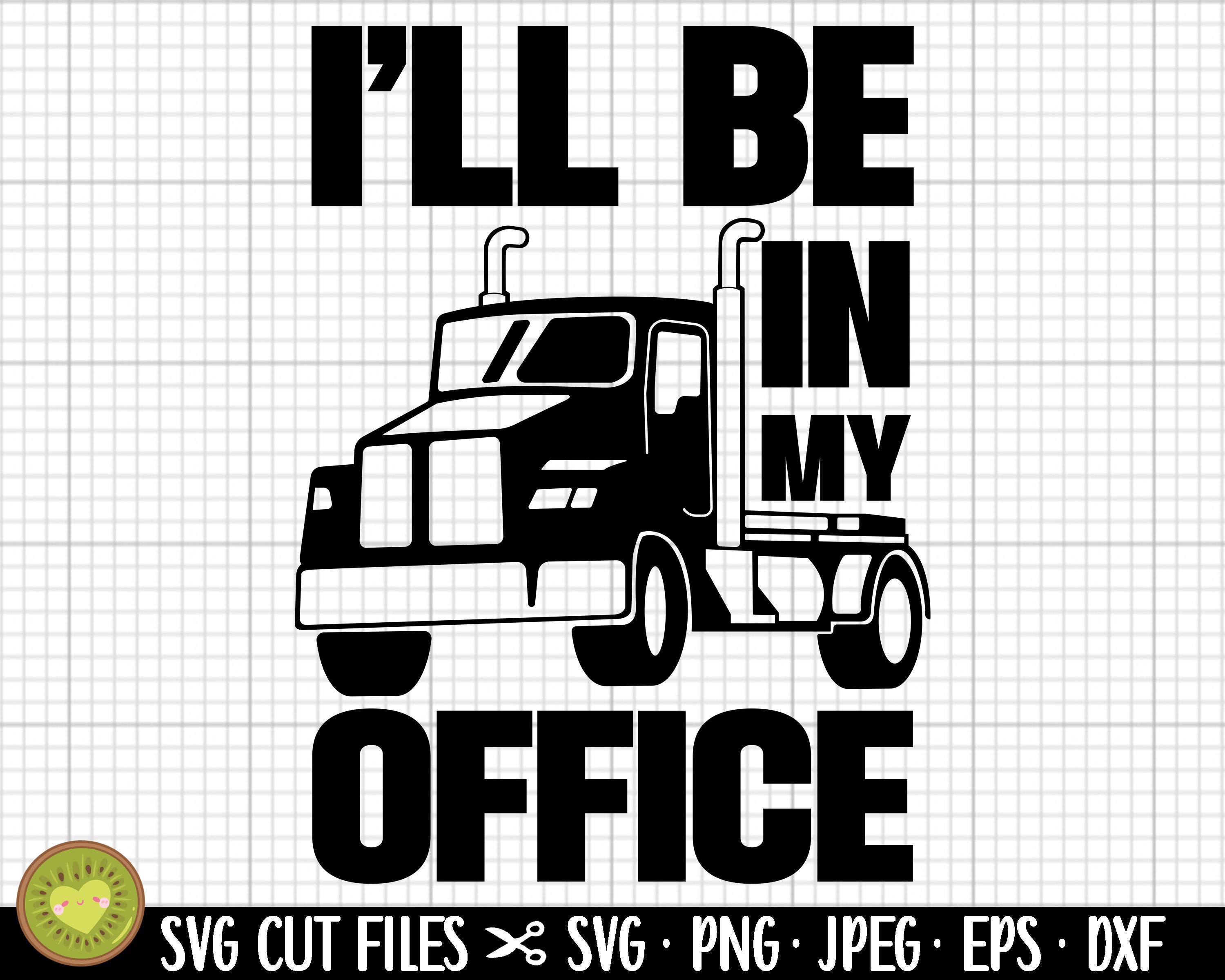 Truck Driver Svg File for Cricut Cut File Cutting File Truck Driver Png ...