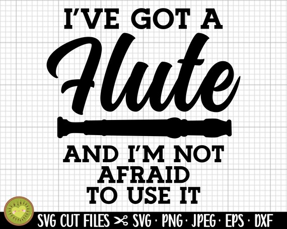 Flauta svg flauta png camisa flautista svg png flutle svg - Etsy España