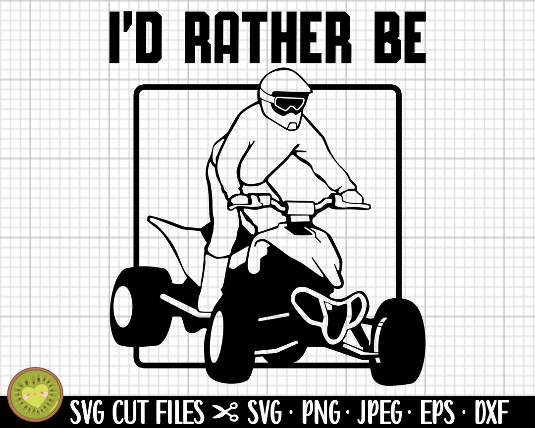 Quad Atv Svg Png Four Wheeler Svg 4 Wheeler Svg Quad Svg for - Etsy