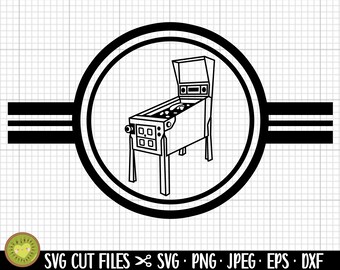 Pinball Svg File - Etsy