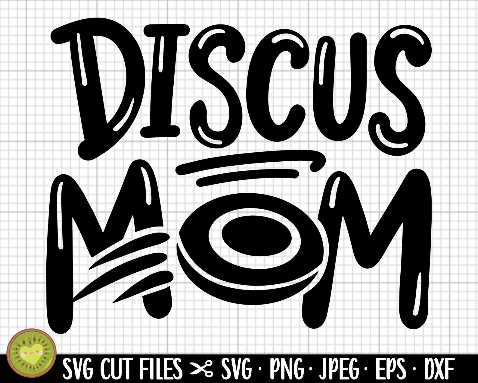 Discus Svg Discus Png Discus Svg Cricut Cut File Commercial - Etsy