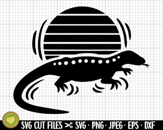 Komodo Dragon Svg Komodo Dragon Svg Cricut File for Shirt - Etsy