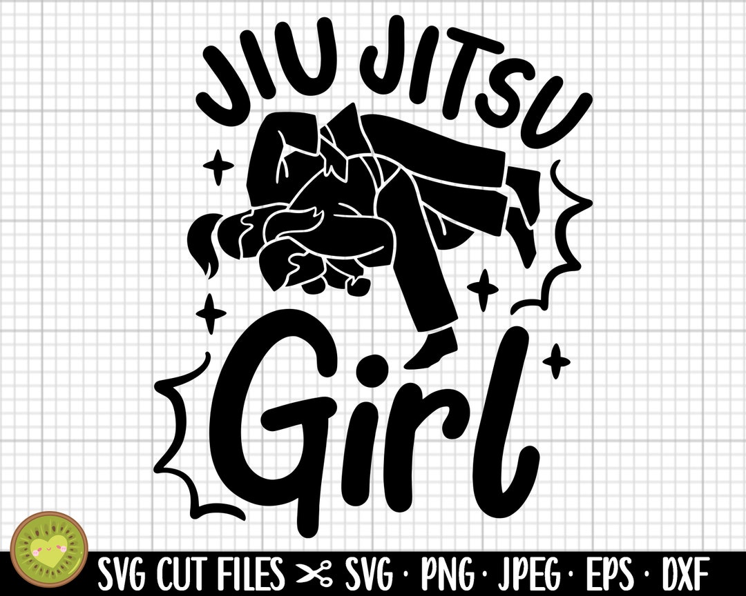 Jiu Jitsu Svg Jiu Jitsu Girl Svg Jiu Jitsu Svg Cricut Commercial Use - Etsy
