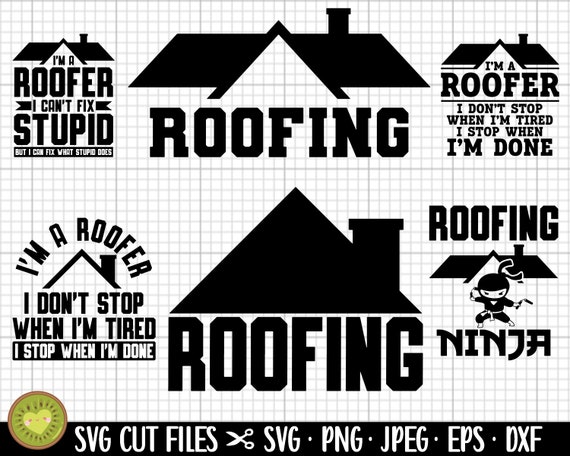 Roofing Svg Bundle Roofer Svg Bundle Roofer Svg Cricut Shirt - Etsy