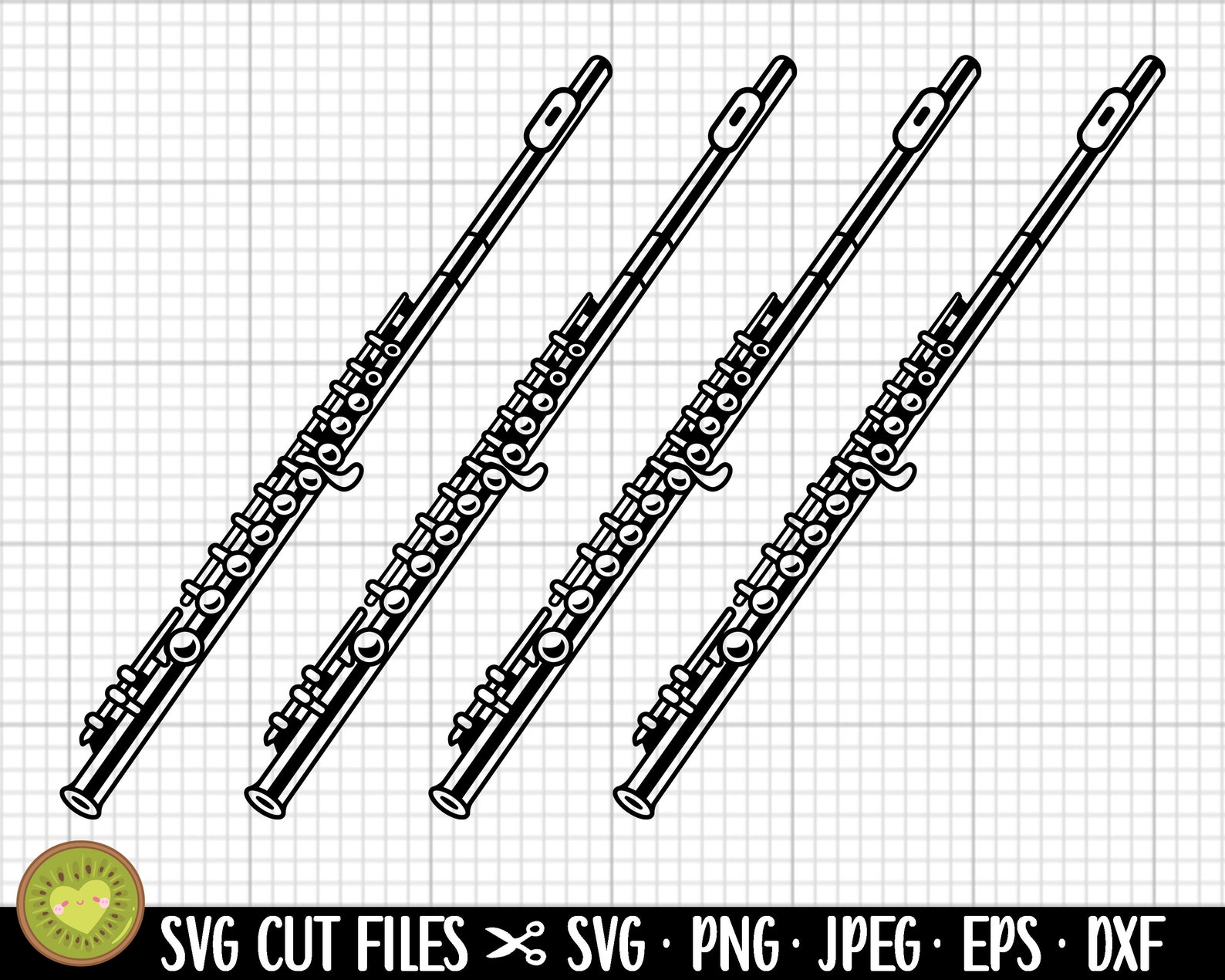 Flute Svg Cricut Cut File for Shirt - Etsy