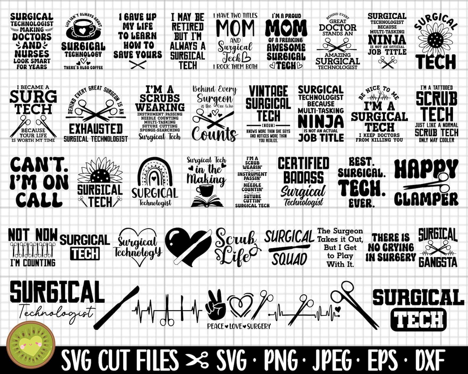 Surgical Tech Svg Png Surgical Technicial Svg Png Design Bundle Cricut ...
