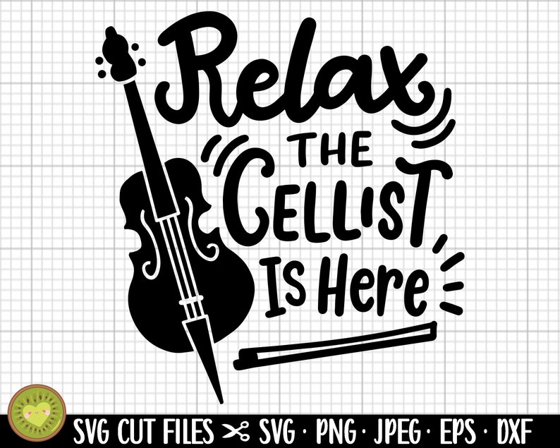 Cello Svg Png, Cello Svg Cricut, Cello Svg Cut File, Cellist Svg Png ...