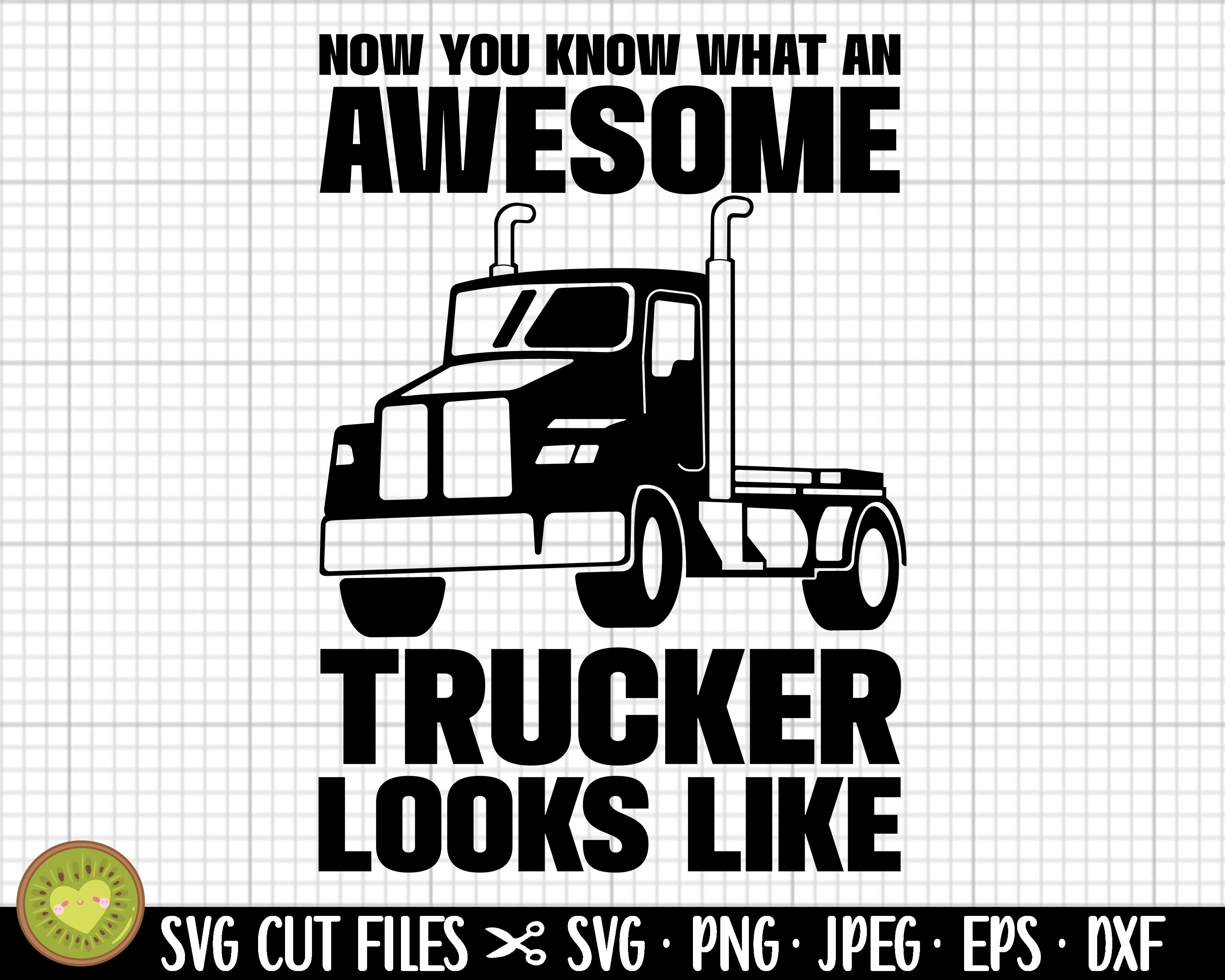 Truck Driver Svg Png Trucker Svg Png Truck Driver Svg File - Etsy