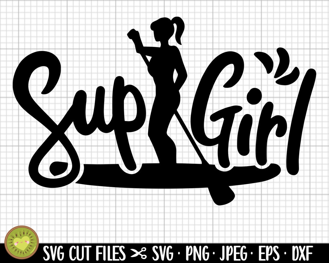 Sup Svg, Sup Png, Stand up Paddling Svg - Etsy