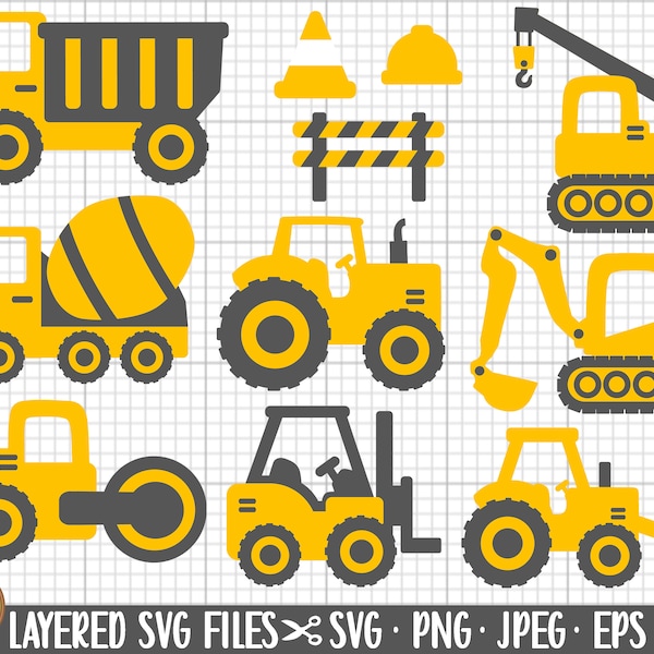 Construction Decal - Etsy