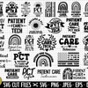 Patient Care Tech Svg Png Bundle Pct Svg Png Bundle Cricut Cut File ...