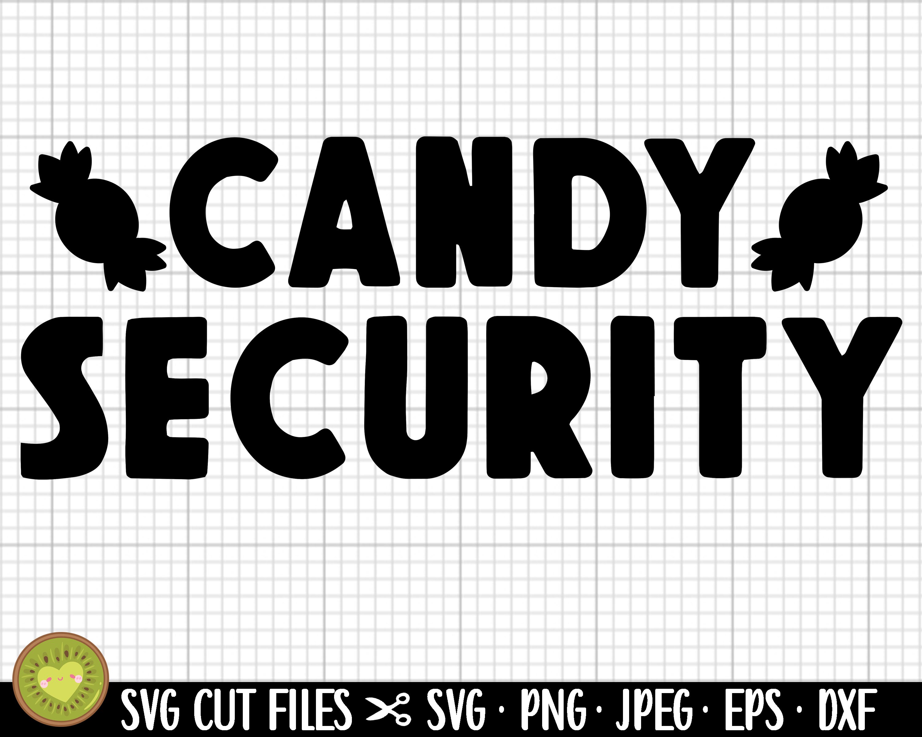 Candy Security Svg Png Cricut - Etsy